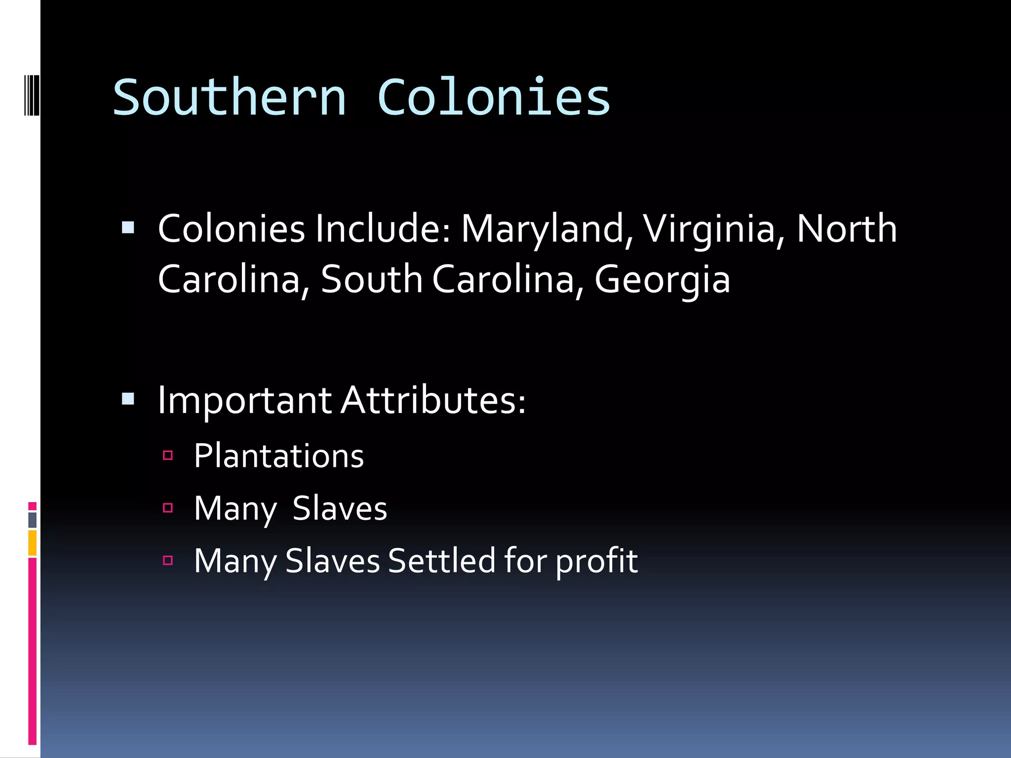 The thirteen colonies ppt. (1) | PPTX