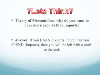 The thirteen colonies, mercantilism, navigation acts | PPTX