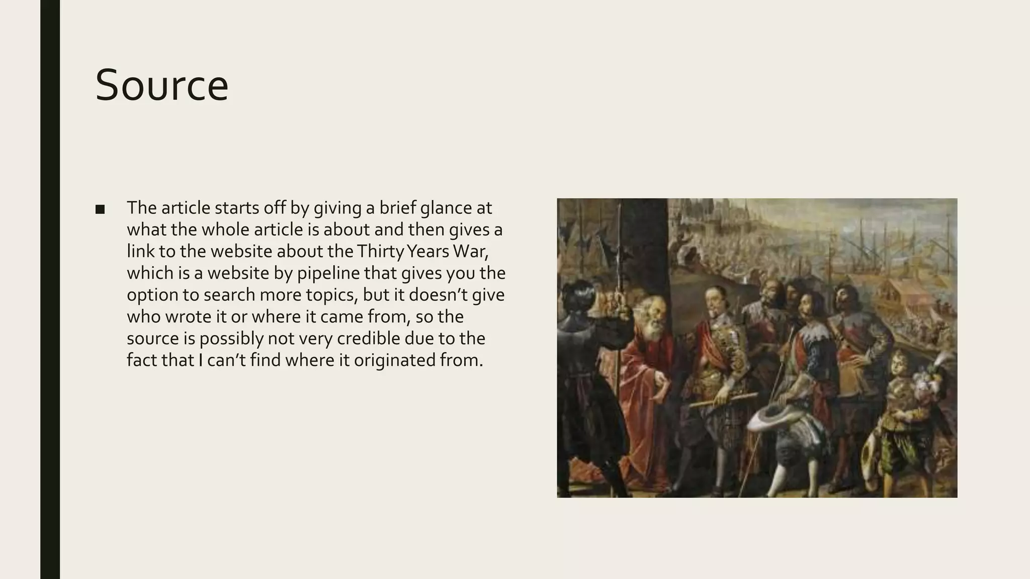 The thirty years war (1618 1648) | PPT