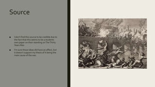 The thirty years war (1618 1648) | PPTX