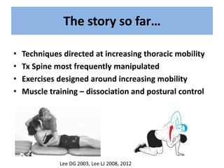 The thoracic spine | PDF