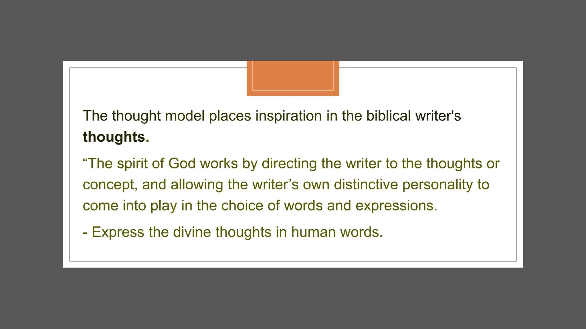 The thought model of inspiration among different types of inspirations.pptx