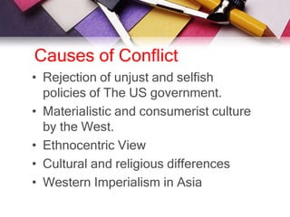 The threat of terrorism | PPTX