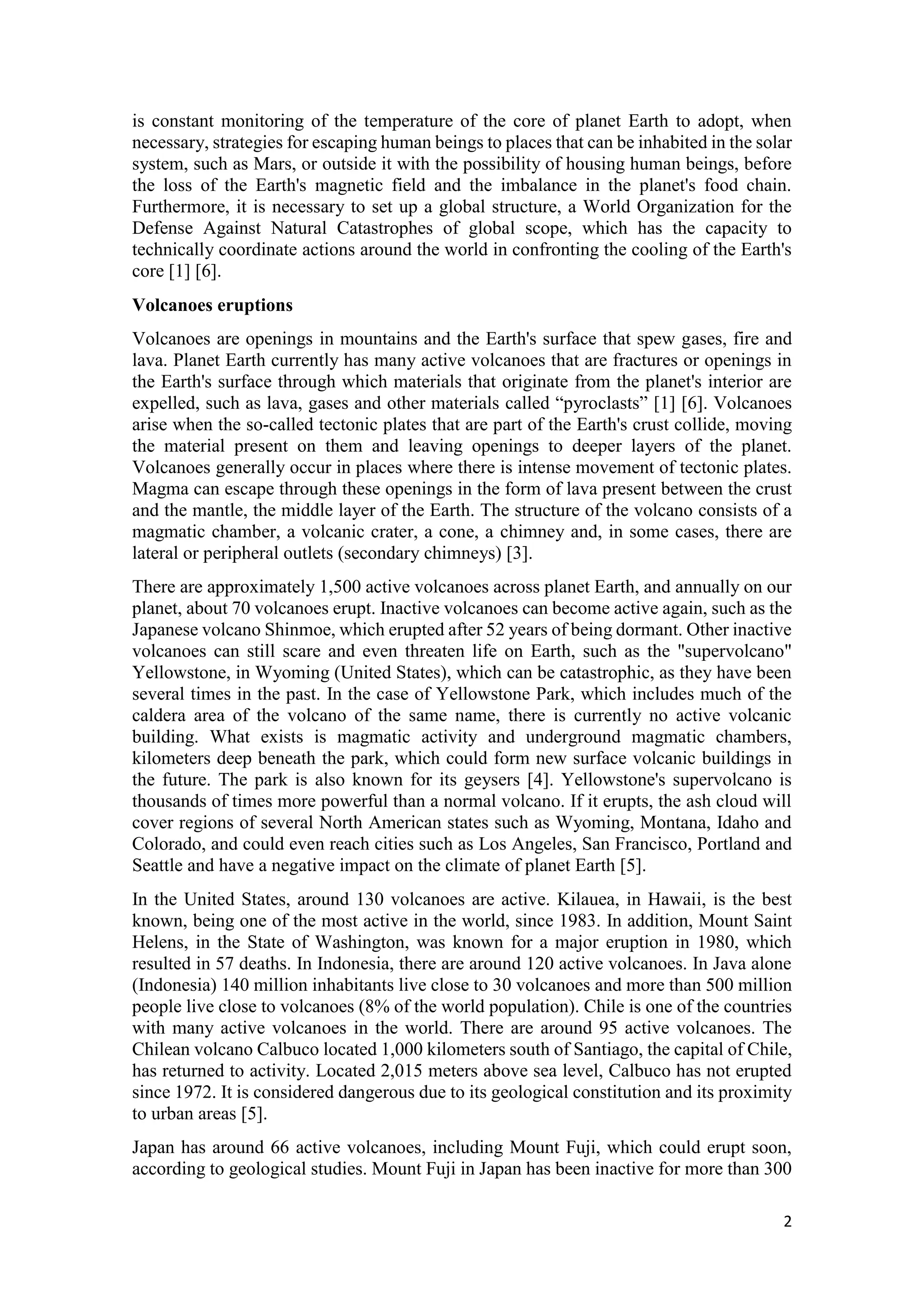 THE THREATS OF EXTINCTION TO HUMANITY CAUSED BY PLANET EARTH, HOW TO ...