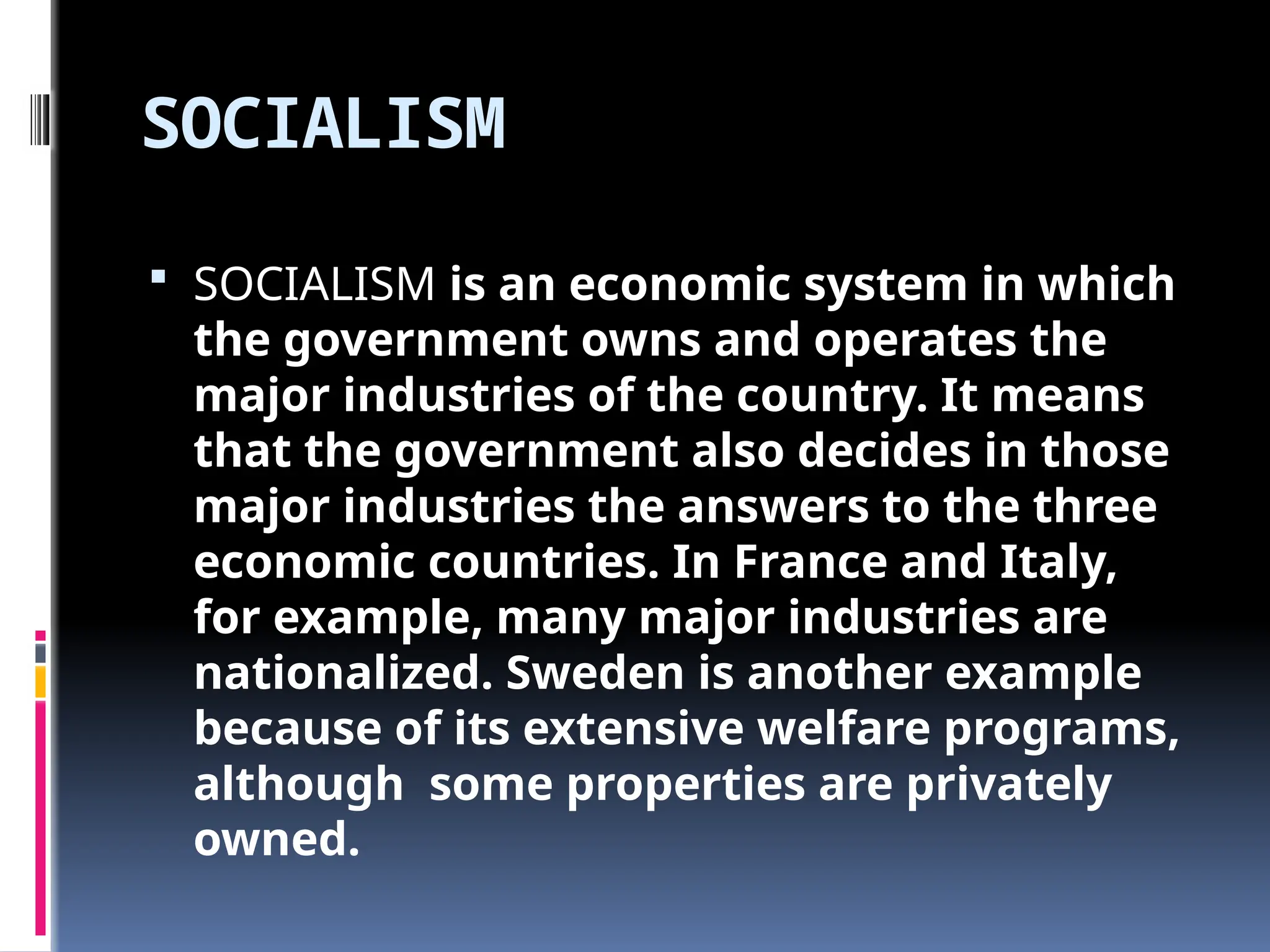 THE THREE ISMS: CAPITALISM, COMMUNISM,AND SOCIALISM | PPT