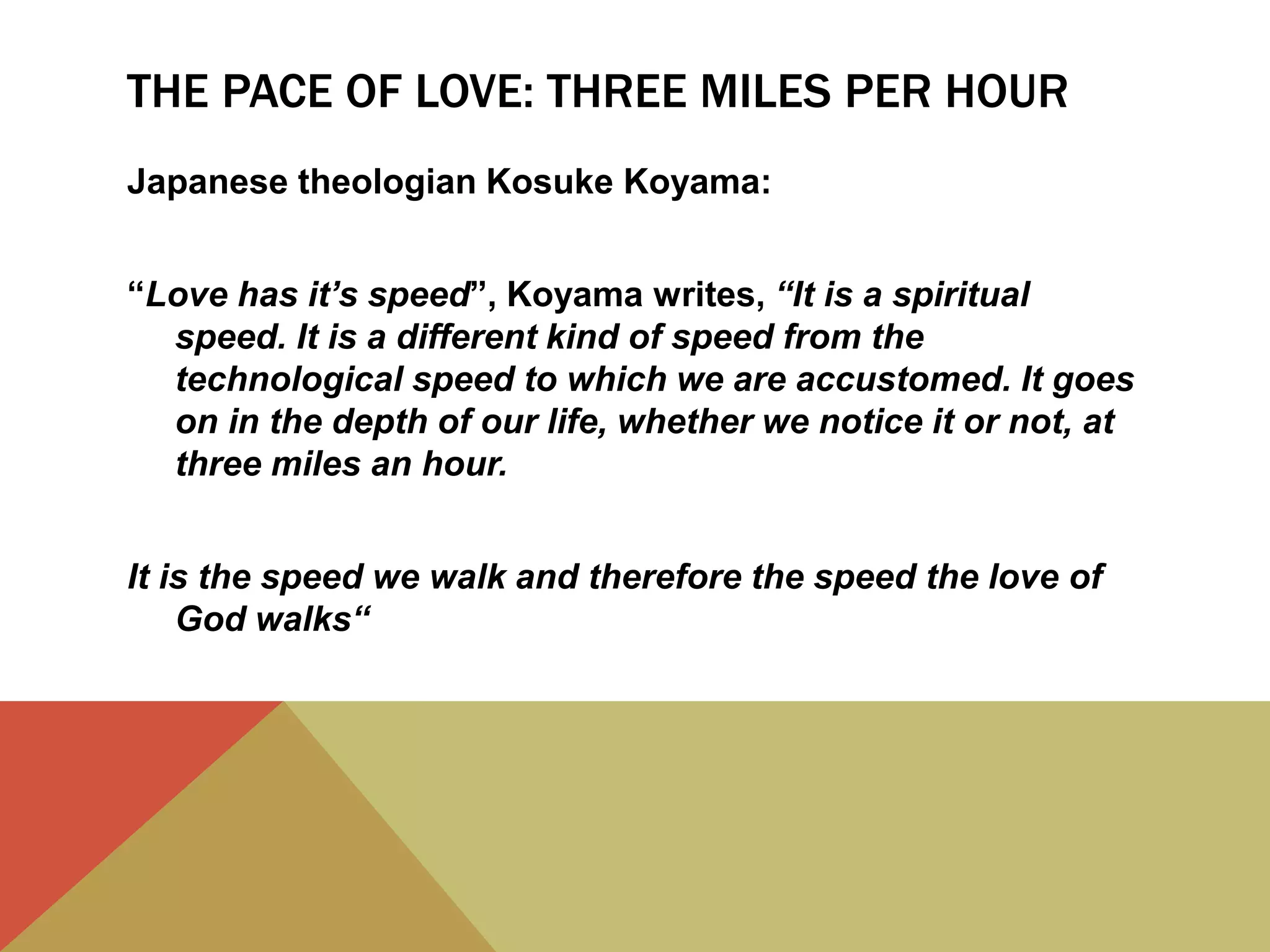 The three mile-per-hour god powerpoint | PPTX