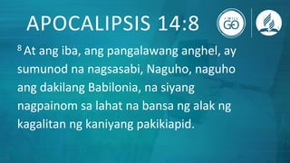 The Three Angels' Call to Prayer | PPT