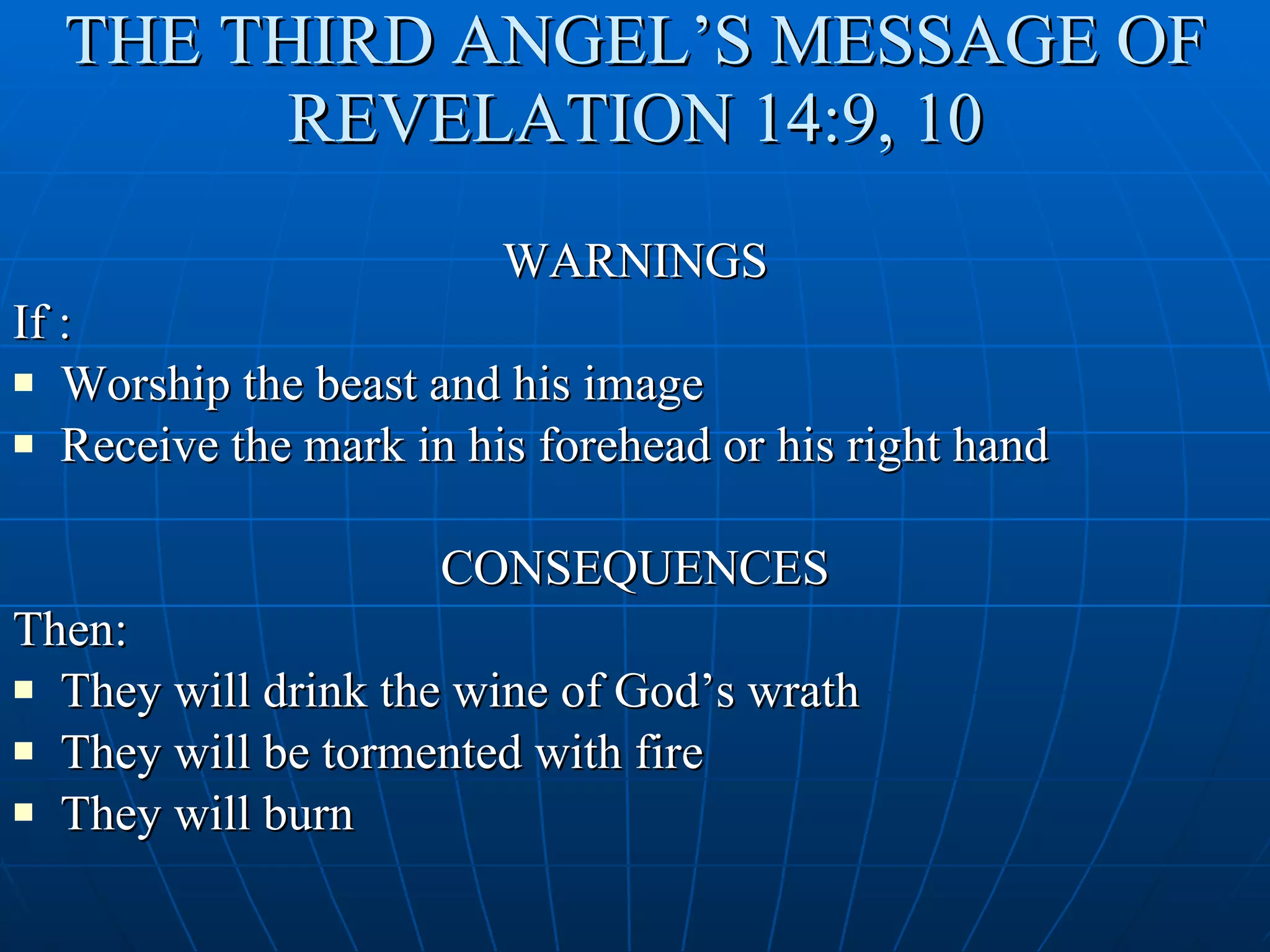 The Three Angels Message | PPT