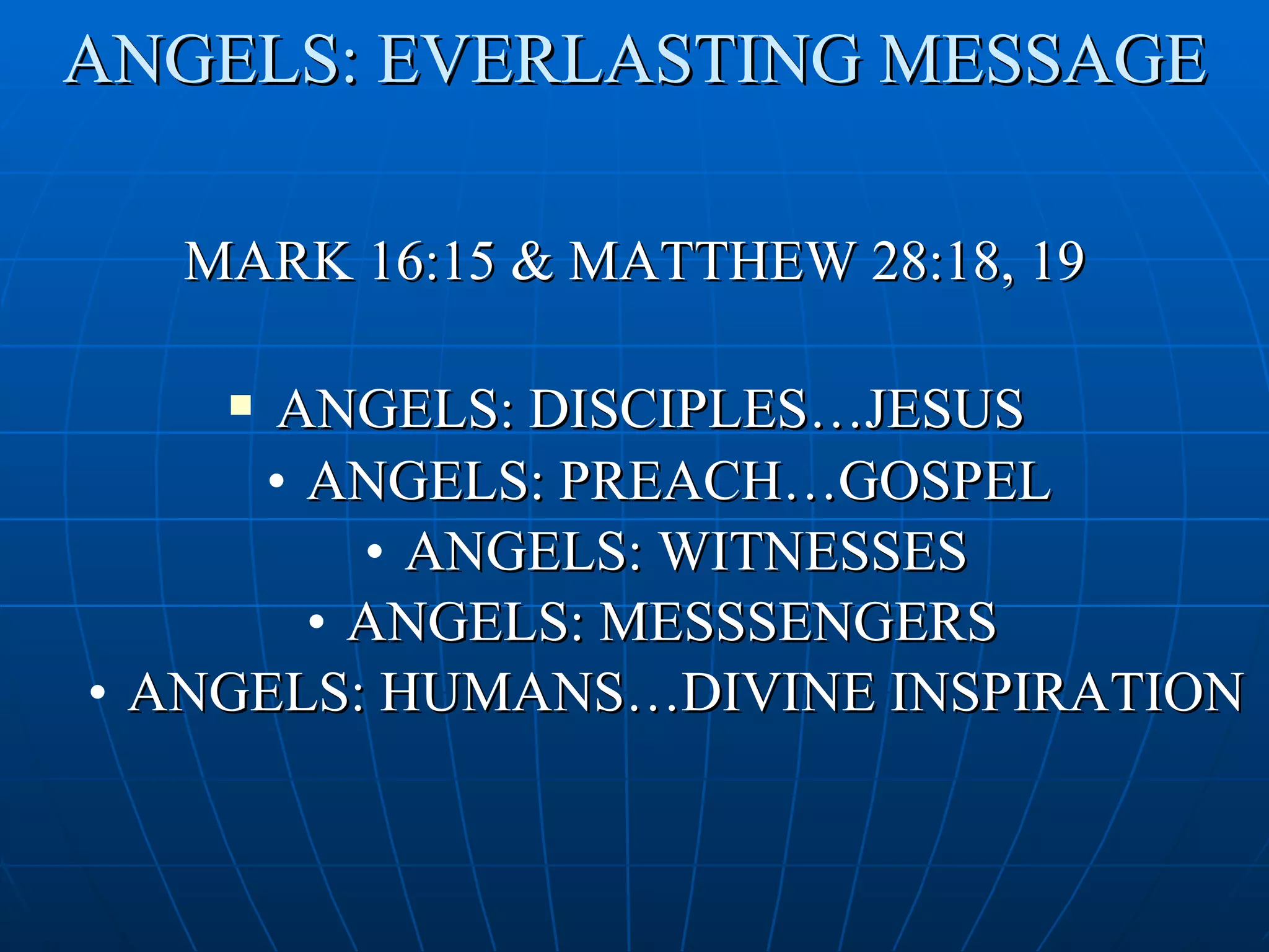 The Three Angels Message | PPT