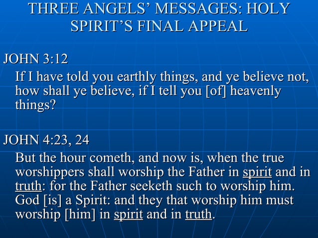 The Three Angels Message | PPT