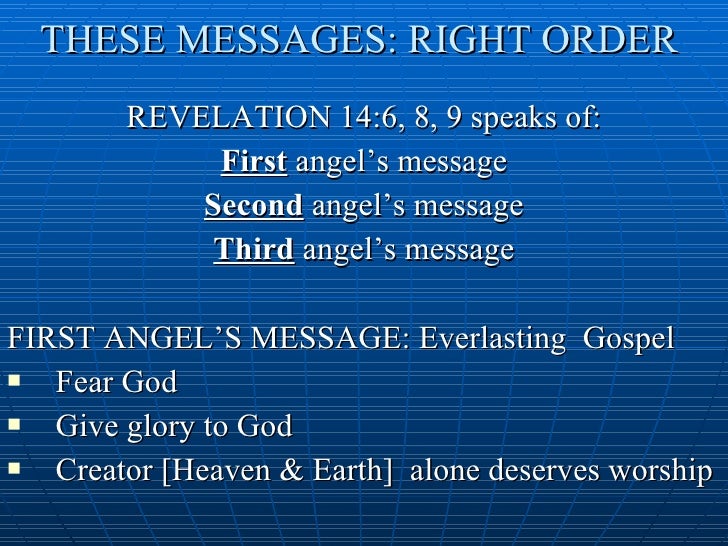 The Three Angels Message