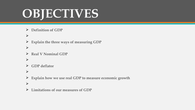 The three approaches to measuring gdp | ODP