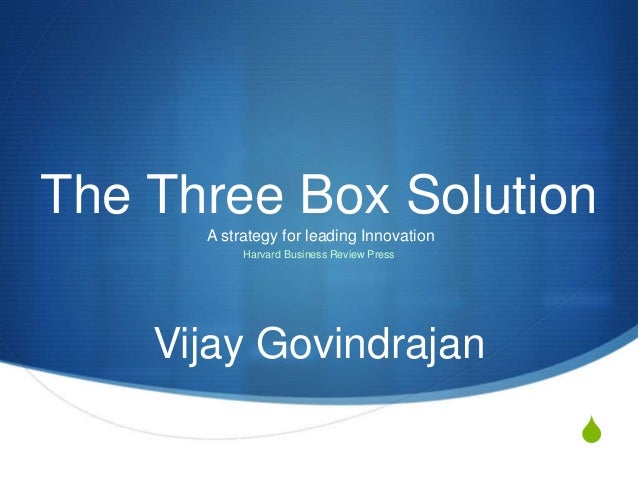 The three box solution