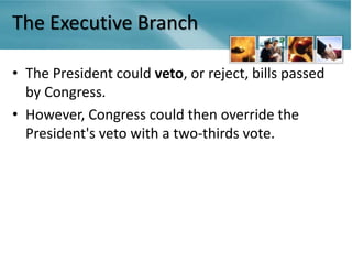 The Three Branches of Government | PPTX