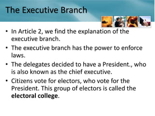The Three Branches of Government | PPTX
