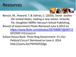 The Three Branches of Government | PPT