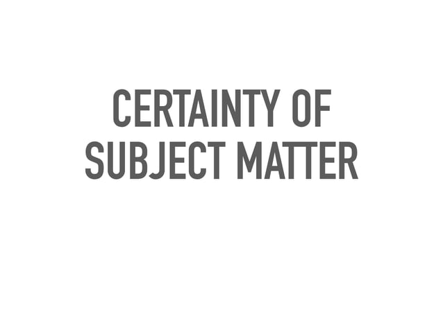 The Three Certainties | PPT