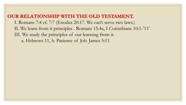 THE THREE DISPENSATIONS.pptx | Christianity | Religion & Spirituality