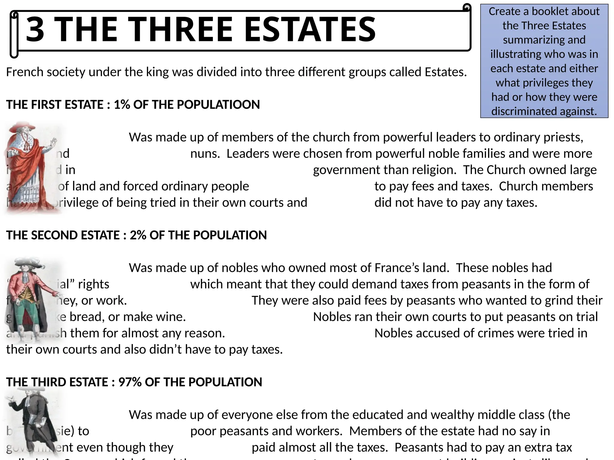 The 3 estates helps - Short Version.pptx