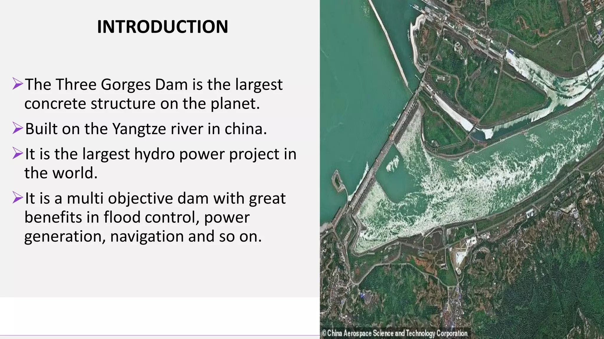 The three gorges dam presentation | PDF