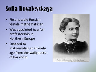 The Three Greatest Women Mathematicians | PDF