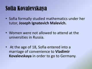 The Three Greatest Women Mathematicians | PDF