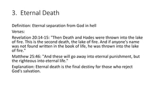 The Three Kinds of Death that you should know | PPT