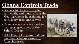 The three kingdoms of west africa | PPTX