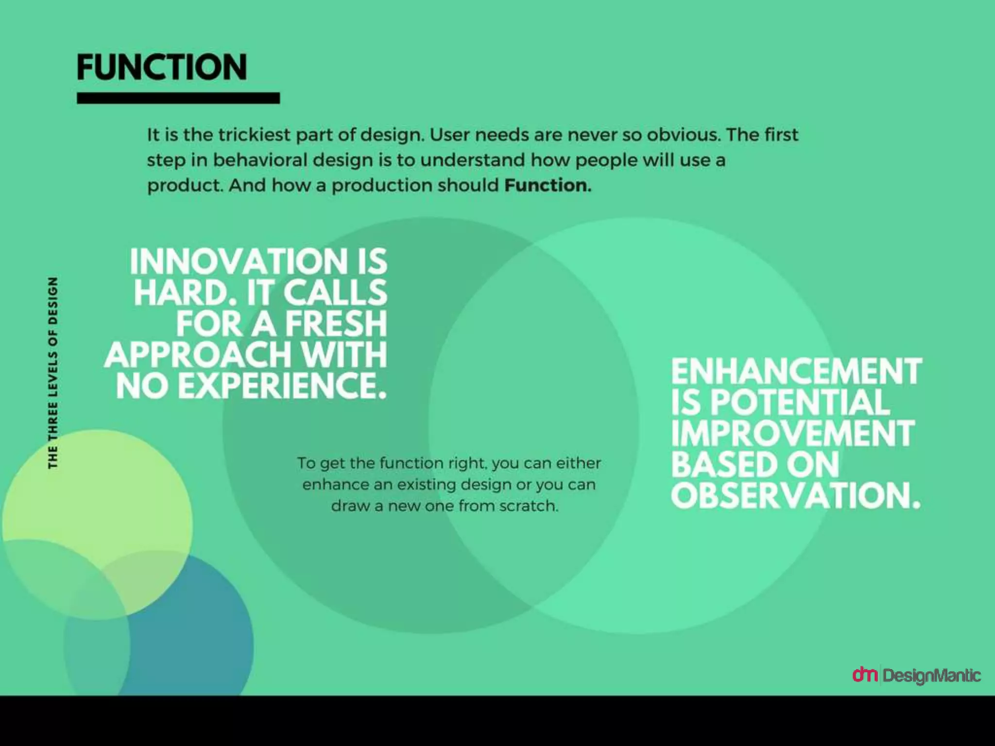 The Three Levels of Design | PPTX
