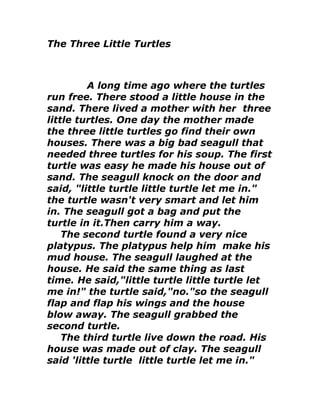 The three little | PDF