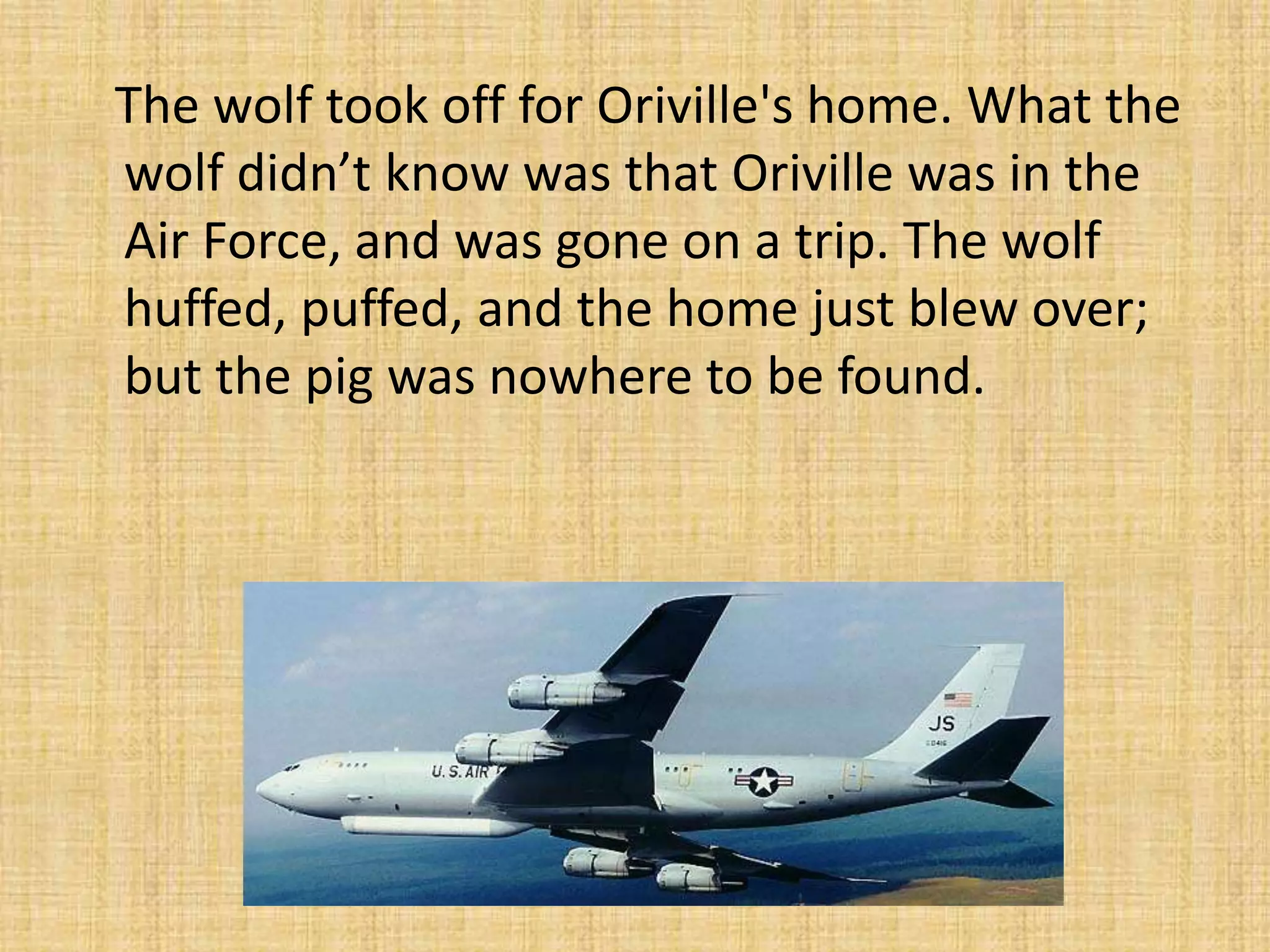 The Three Little Aviator Pigs By Brad Hatcher | PPT