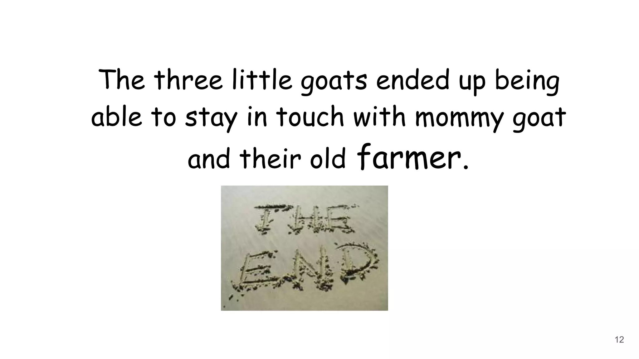 The Three Little Goats | PPT