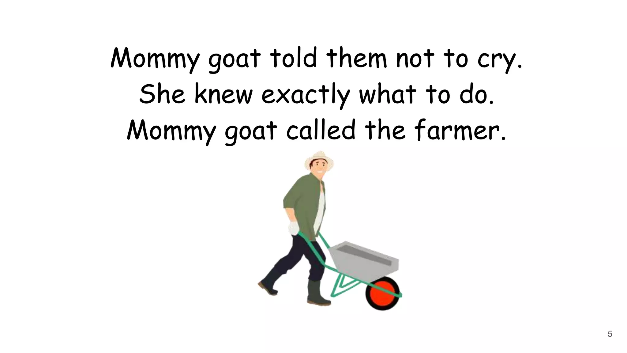 The Three Little Goats | PPT