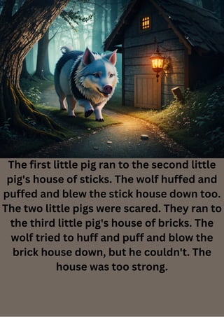 The Three Little Pigs.pdf | Zoos & Aquariums | Attractions