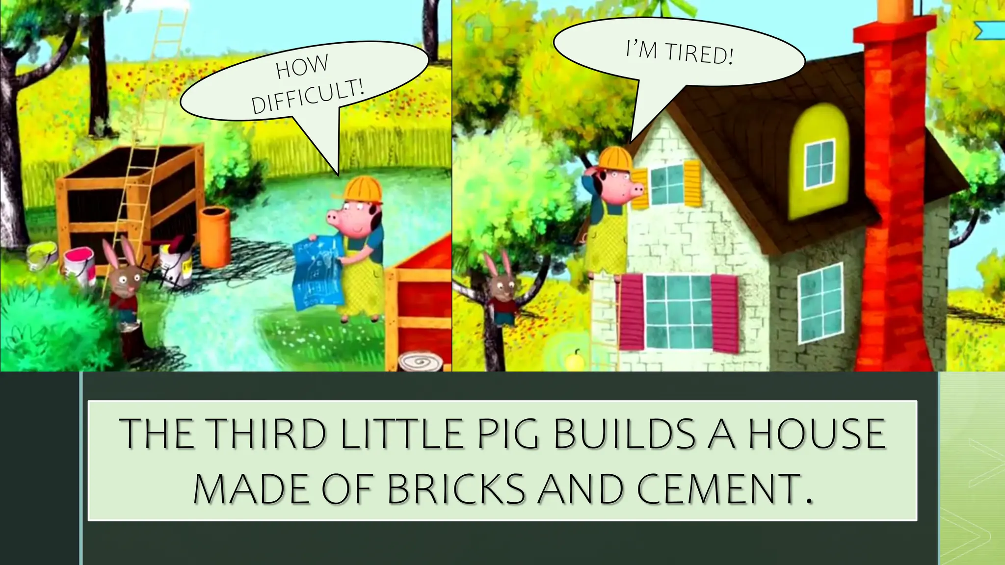 The three little pigs read along plus activities | PPT