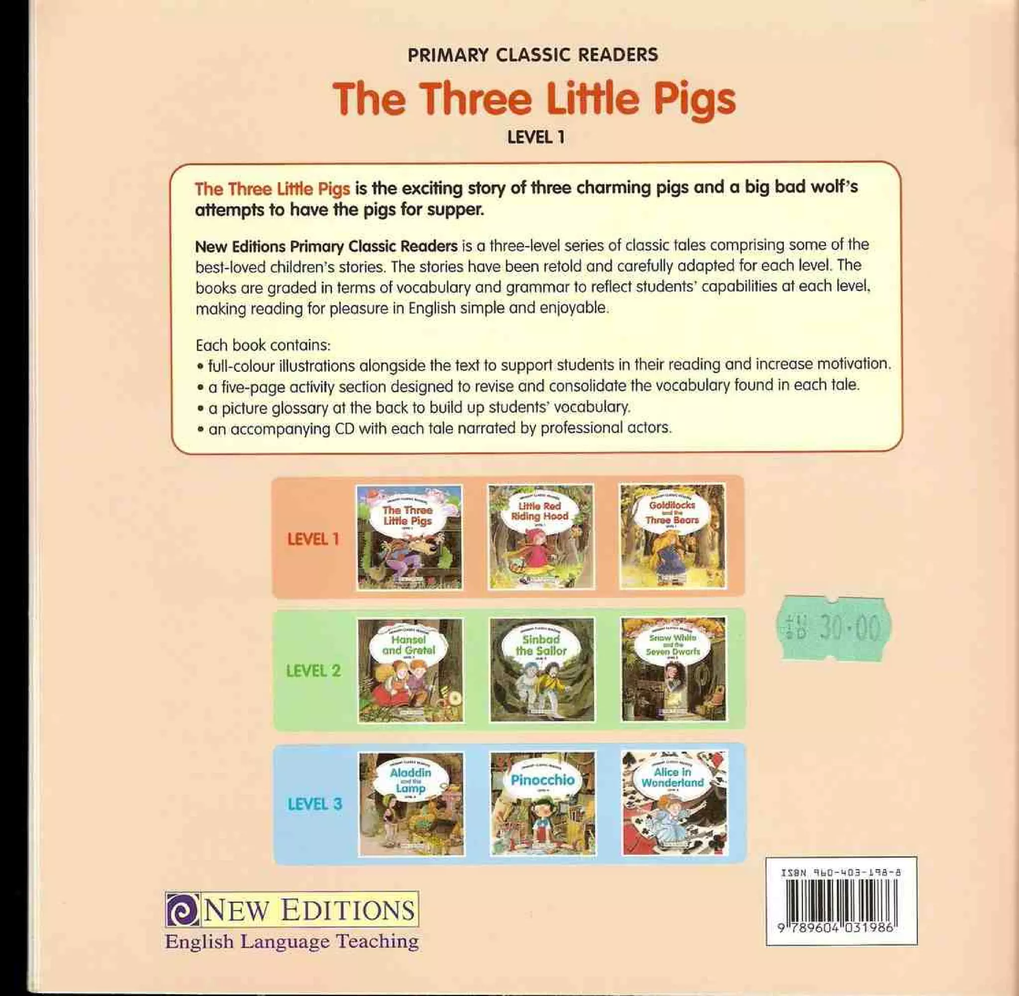 The three little pigs level 1 | PDF