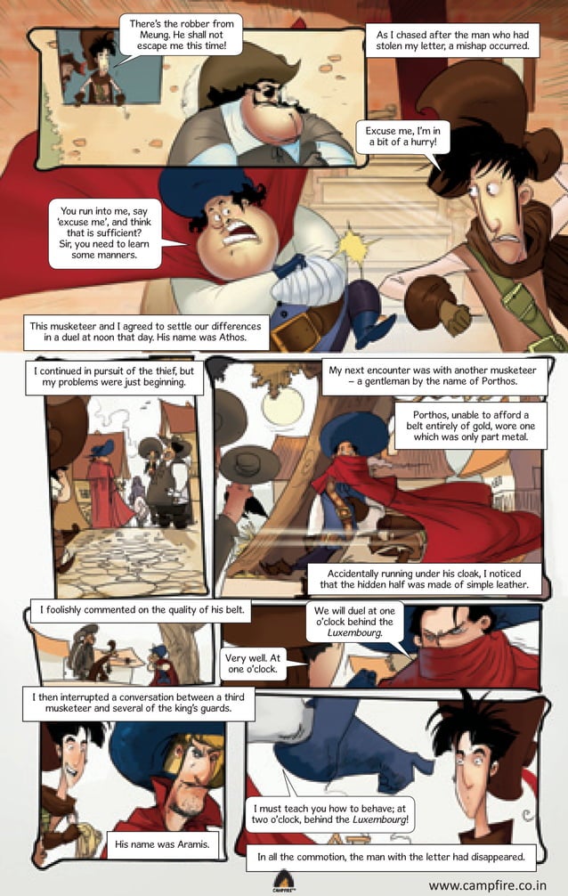 The three musketeers preview | PDF