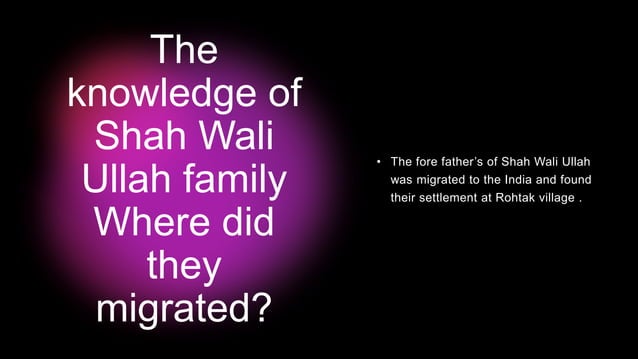 The three muslim reformer | PPTX