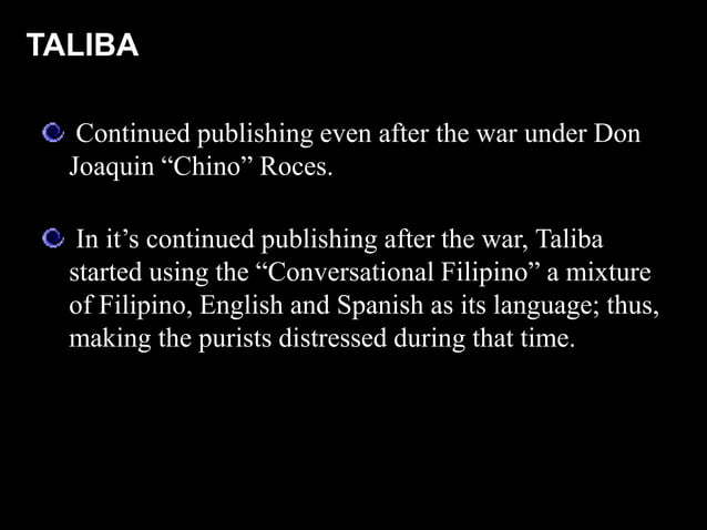 TVT (Taliba, La Vanguardia and The Tribune) - Japanese Interregnum ...