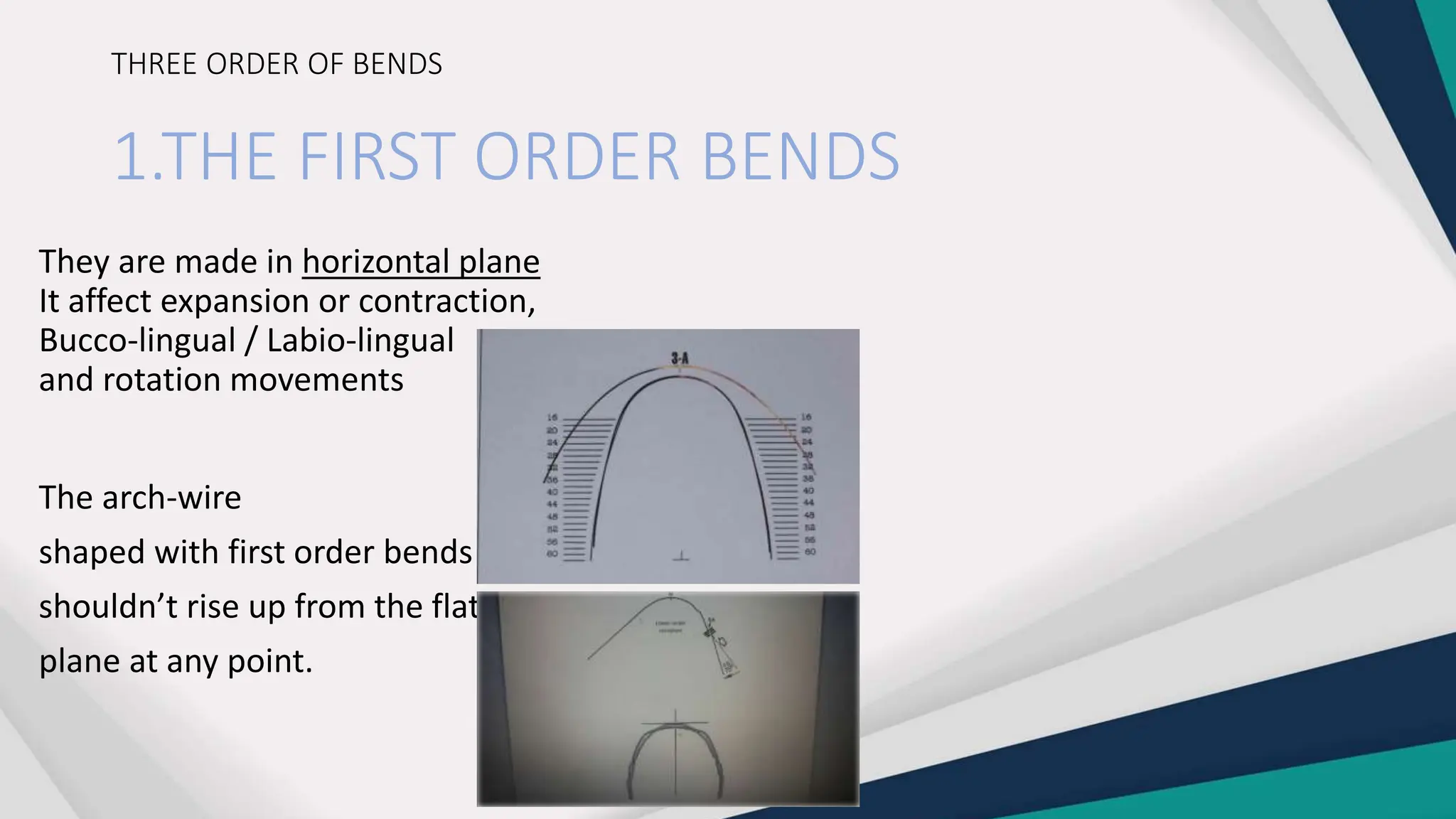 THE THREE ORDER BENDS in STANDARD EDGEWISE TECHNIQUE.pptx