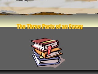 The Three Parts of an Essay | PPT