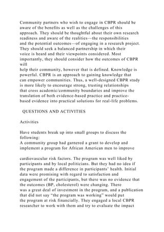 The three qualitative evaluation methods identified by McDavid & H.docx