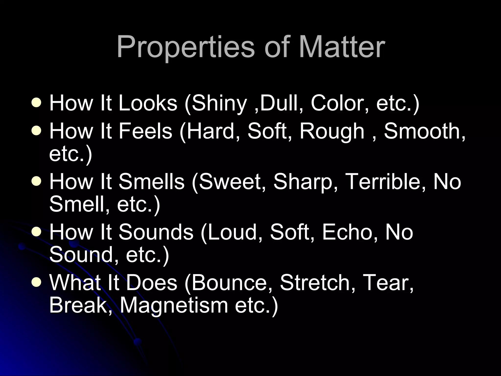 THE THREE STATES OF MATTER | PPT