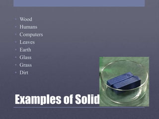 The three states of matter | PPTX | Chemistry | Science