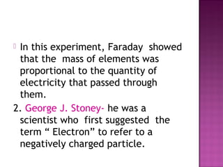 The three subatomic particles | PPT