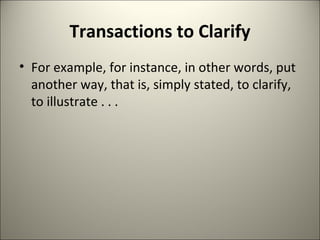 The Three Transition Types | PPT