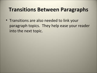 The Three Transition Types | PPT