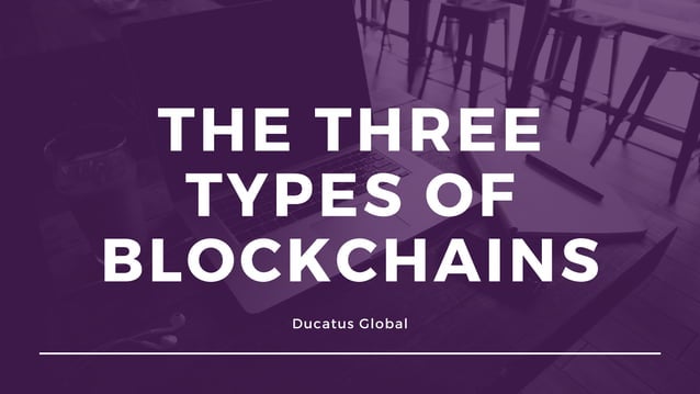 The Three Types of Blockchains | PPT