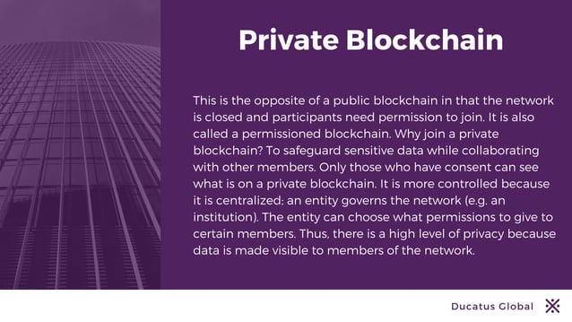 The Three Types of Blockchains | PPT