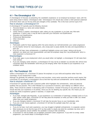 Types of cv | DOCX